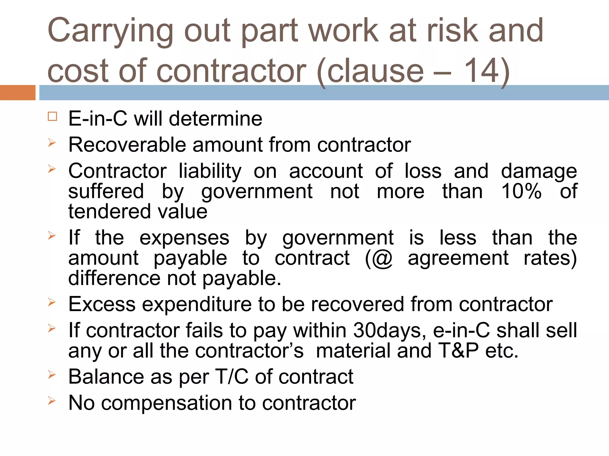 Suspensions and Delays in Construction Contract | PPT