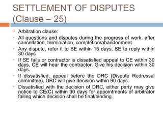 Suspensions and Delays in Construction Contract | PPT