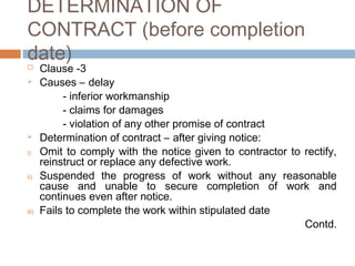 Suspensions and Delays in Construction Contract | PPT