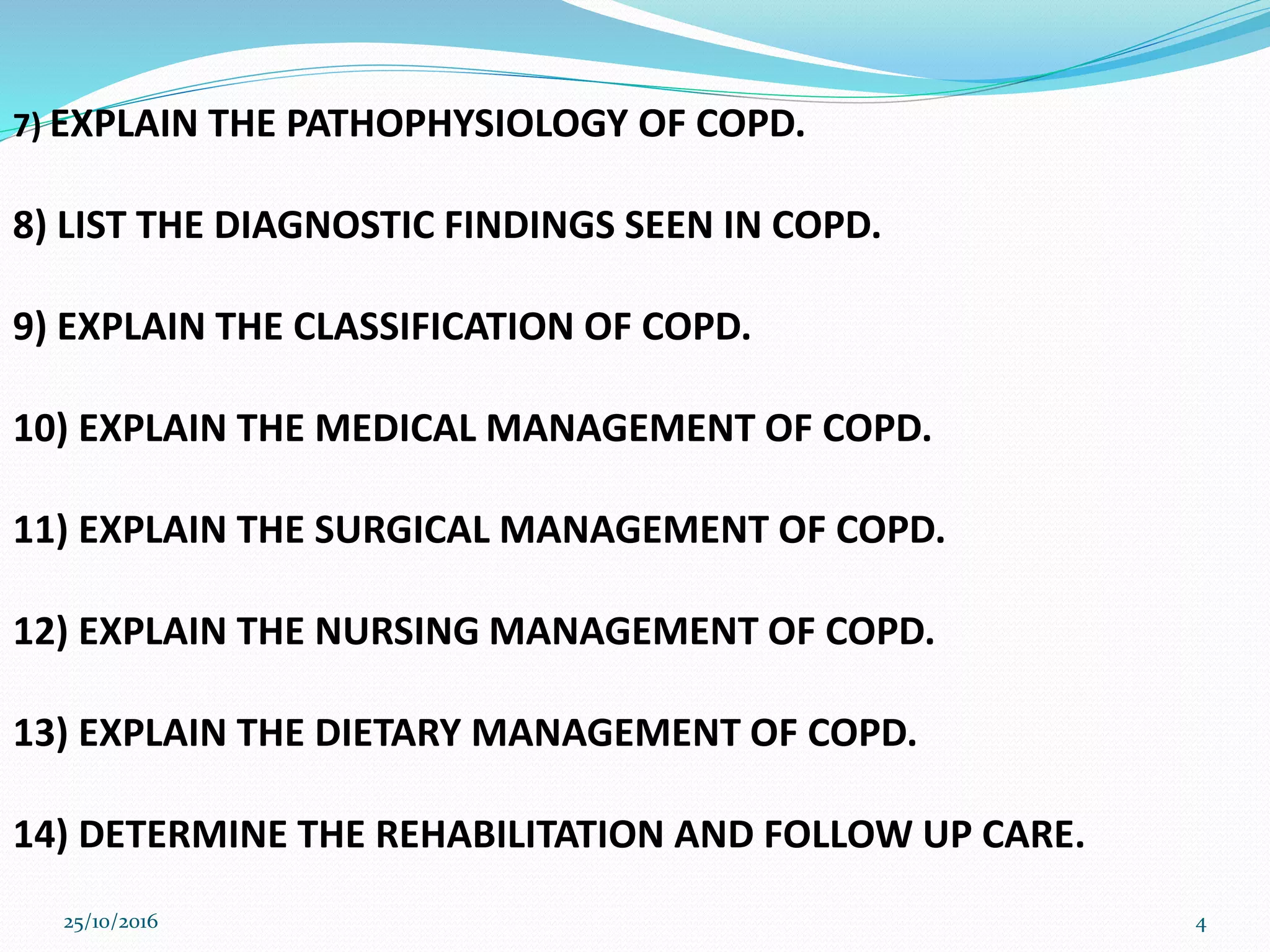 Ppt copd | PPTX