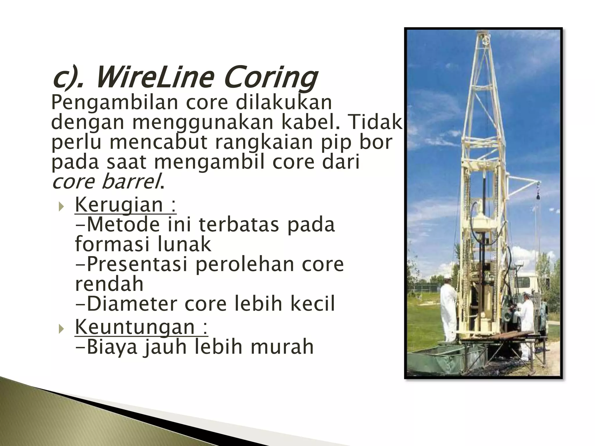Ppt coring by ayu nurvita indrianti | PPTX