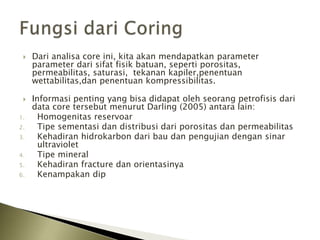 Ppt coring by ayu nurvita indrianti | PPTX