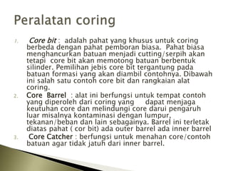 Ppt coring by ayu nurvita indrianti | PPTX