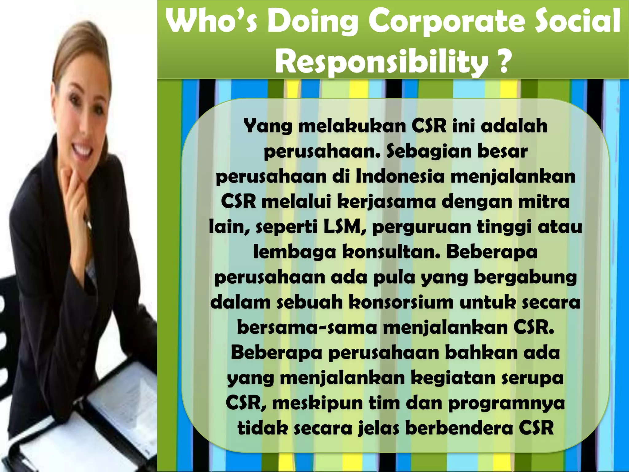 Ppt corporate social responsibility (csr) | PPTX