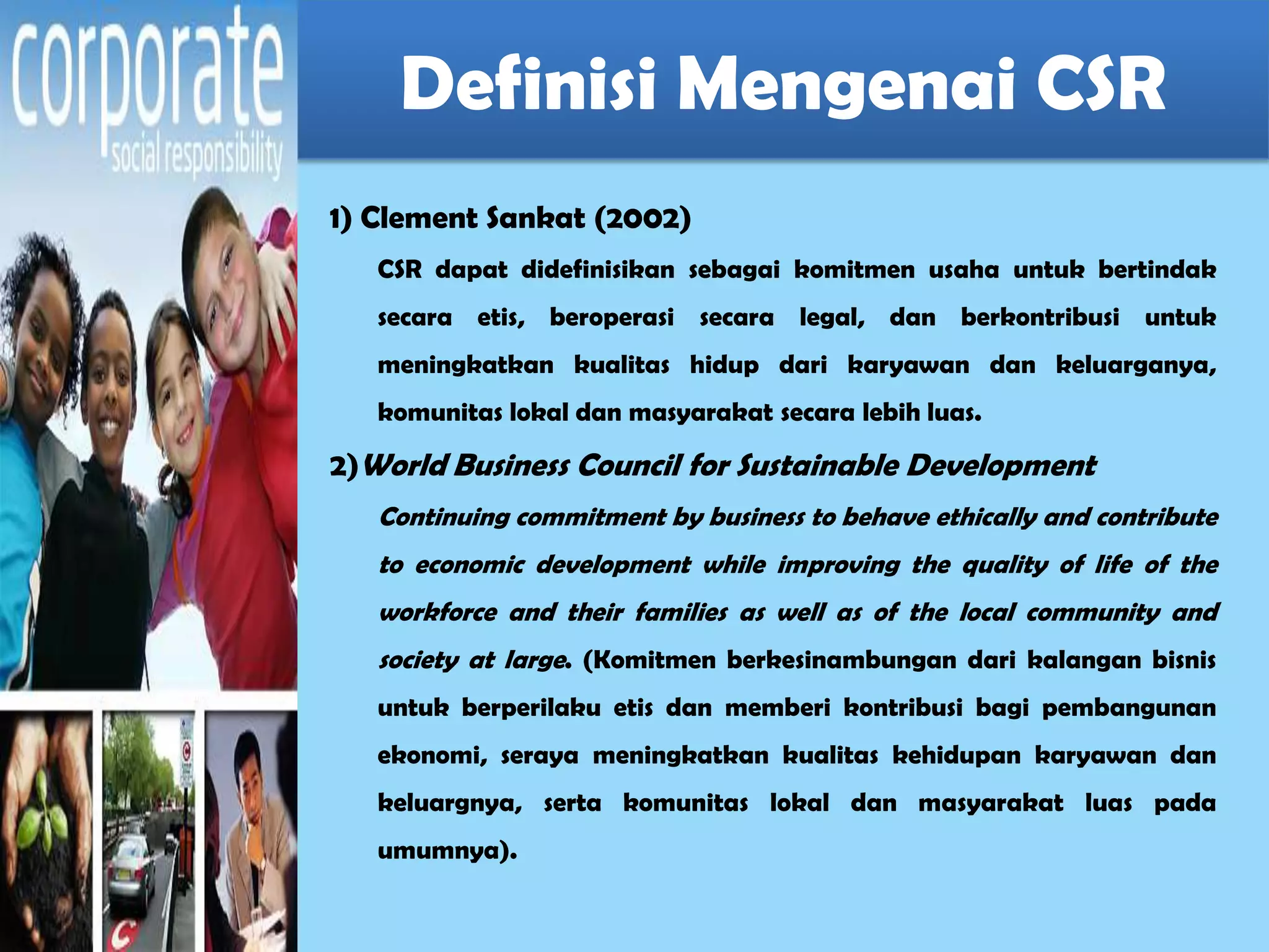 Ppt Corporate Social Responsibility Csr Ppt