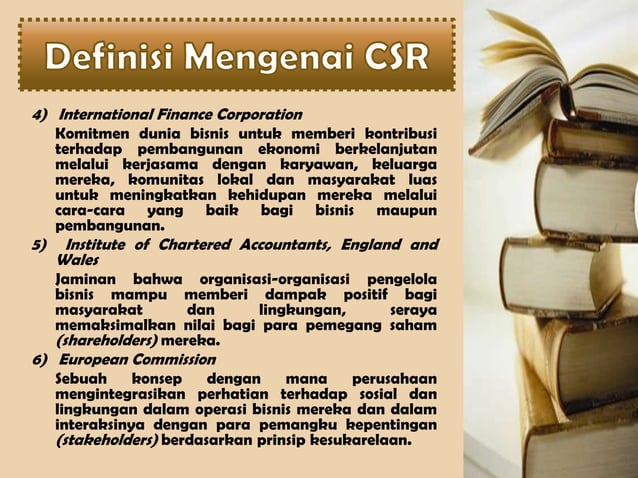 Ppt corporate social responsibility (csr) | PPTX