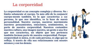 PPT CORPOREIDAD, MOTRICIDAD, PSICOMOTRICIDAD Y RECREACIÓN II.pptx