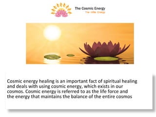 Cosmic Energy Healing | PPT