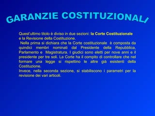 Ppt Costituzione Renno | PPT