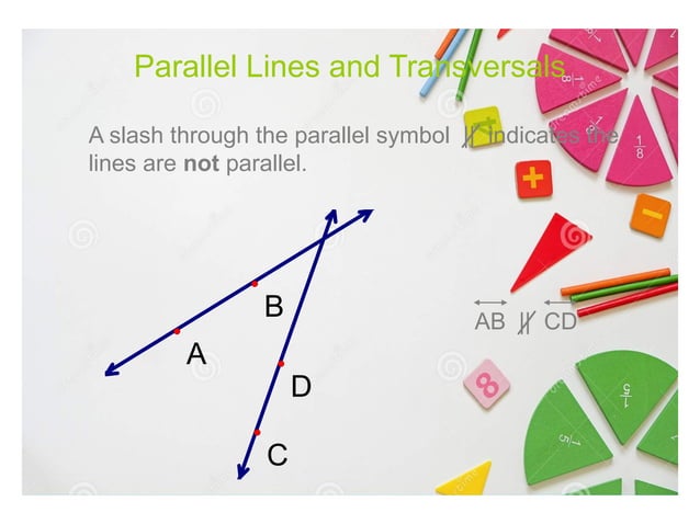 Parallel lines and Transversal ( Math 8 ) | PPTX