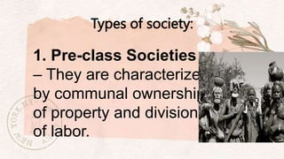 Concept of Society and its types.......... | PPT