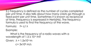 SCIENCE 10 PPT- Compare the relative wavelengths | PPTX