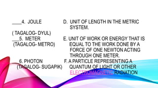 SCIENCE 10 PPT- Compare the relative wavelengths | PPTX