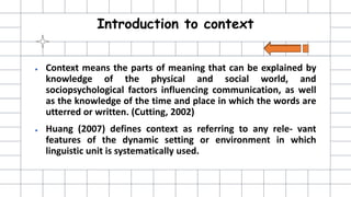 co text and context | PPTX