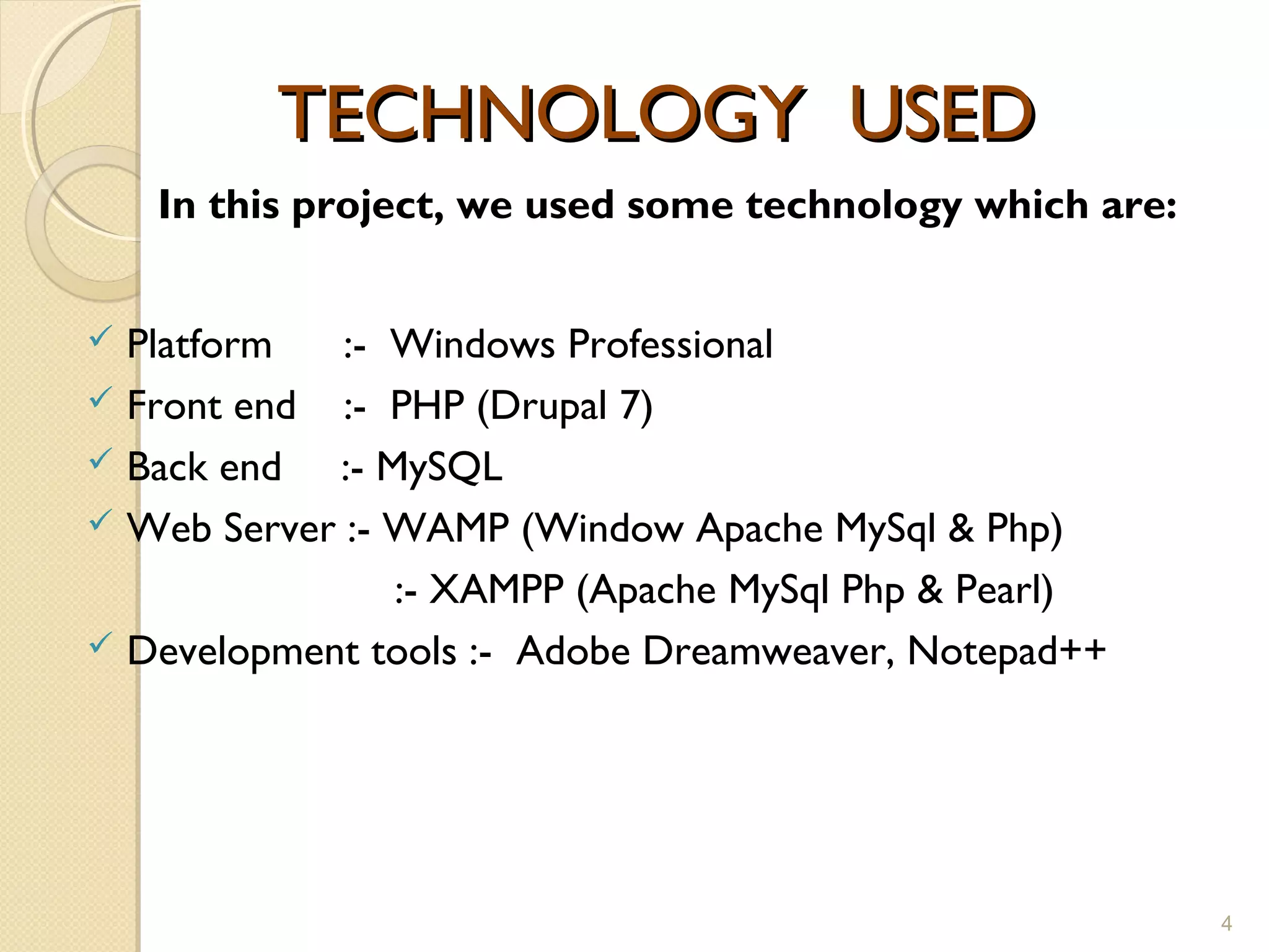 Courier Management System By Mukesh | PPT