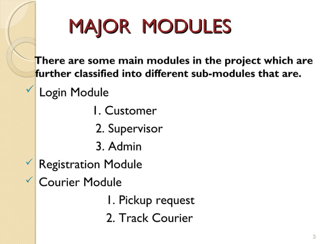 Courier Management System By Mukesh
