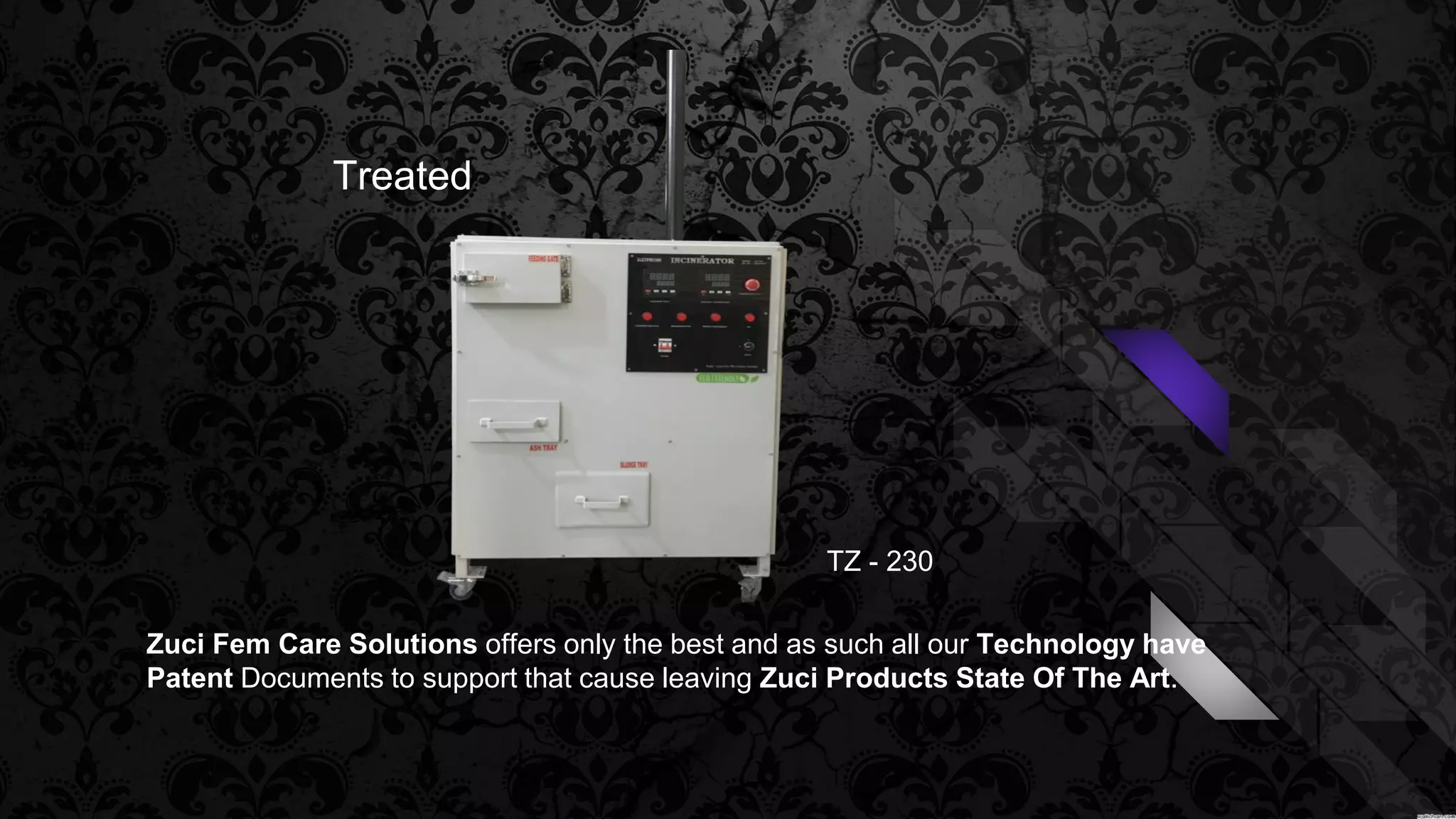 CPCB compatible zero pollution sanitary napkin incinerator | PDF