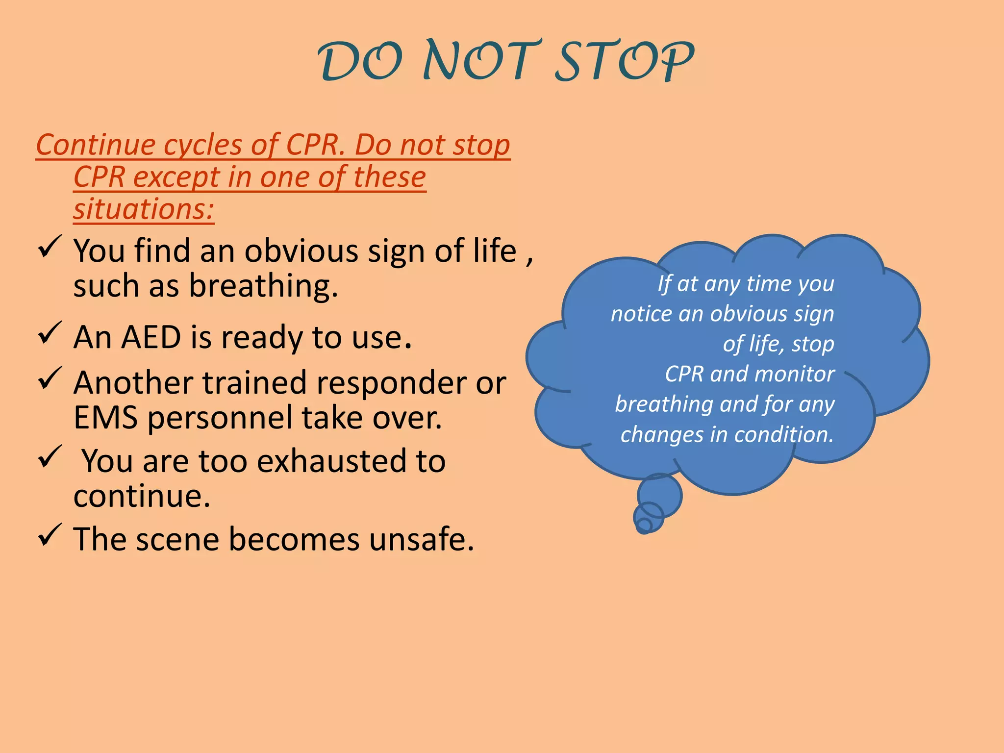 Pediatric CPR | PPTX