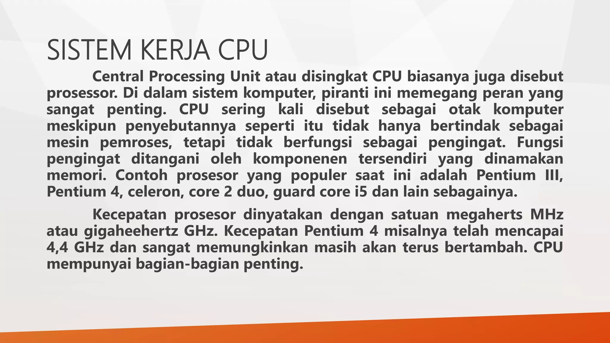 Ppt cpu | PPTX