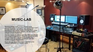 Creative hub sub-sektor musik untuk Provinsi Lampung | PPTX