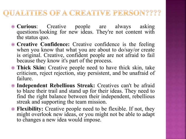 Creativity & Innovation in management Skill | PPT