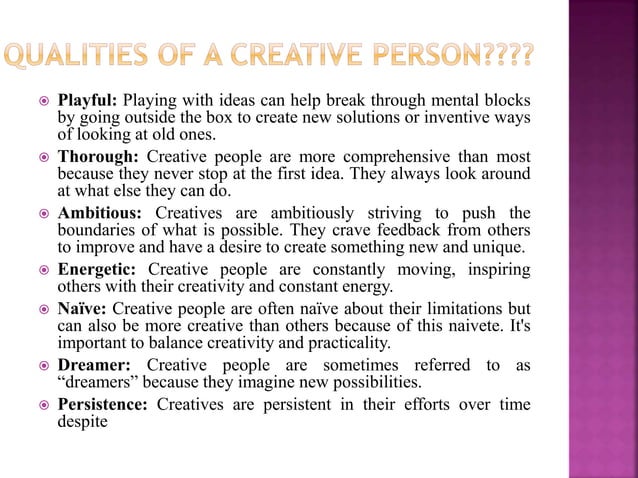 Creativity & Innovation in management Skill | PPT