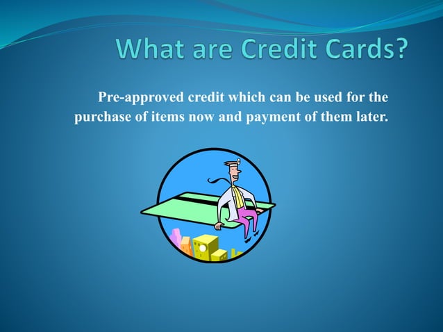 PPT Credit Card | PPT