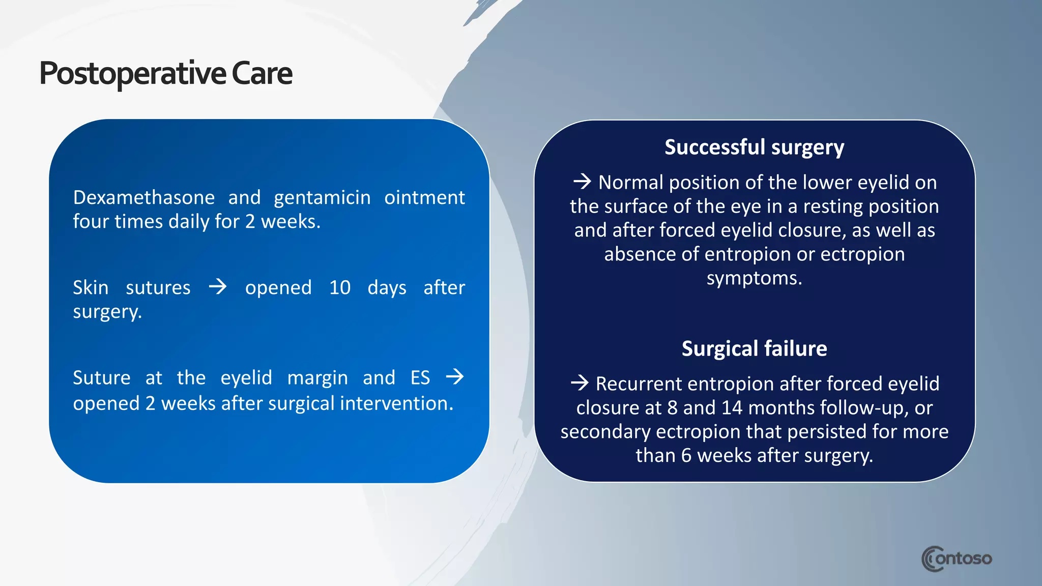 A Comparison of The Lateral Tarsal Strip with Everting Sutures and The ...