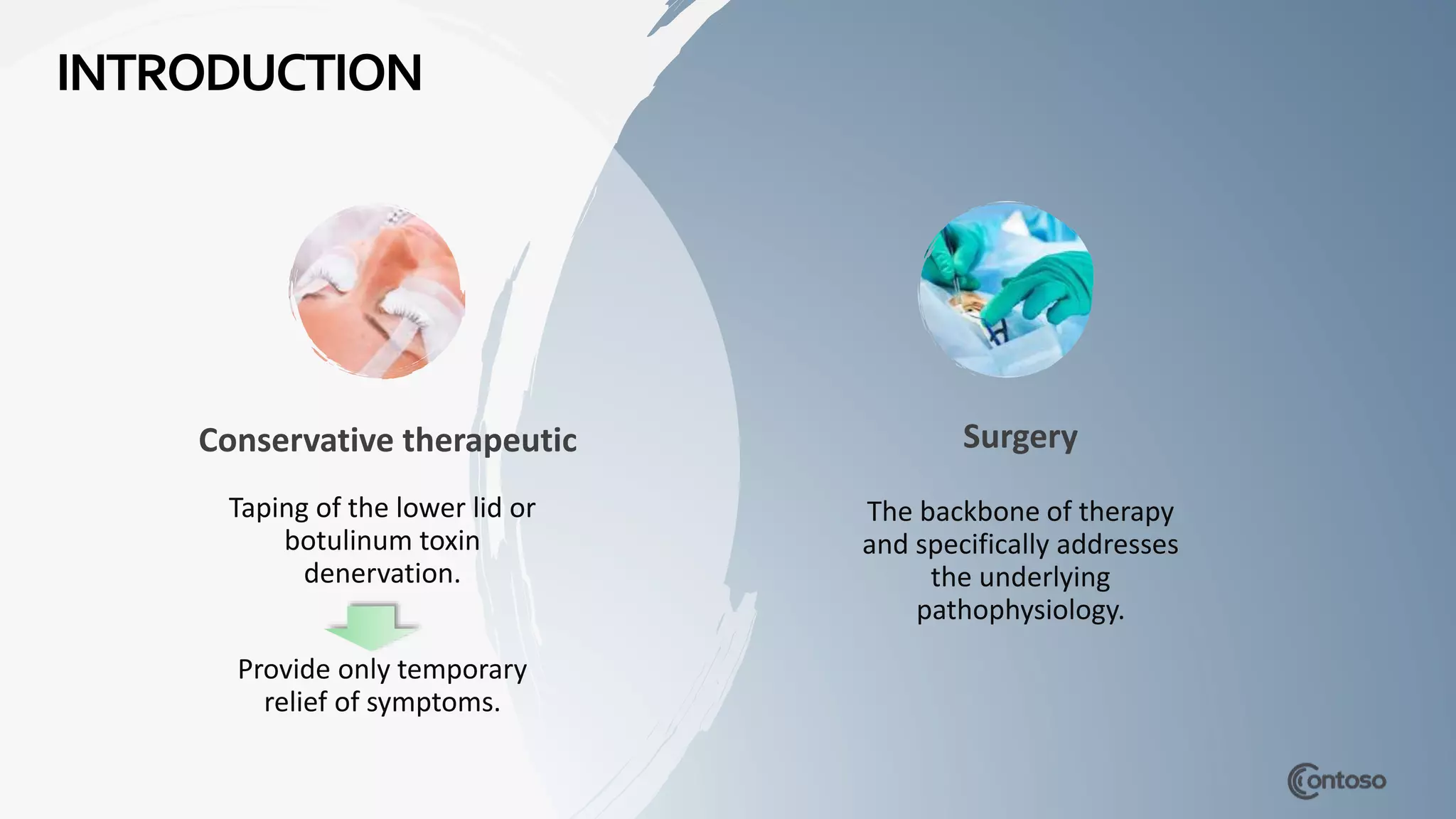 A Comparison of The Lateral Tarsal Strip with Everting Sutures and The ...