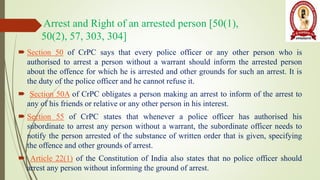 PPT CRPC PRESENTATION.pptx for description pof crpc for law students | PPT