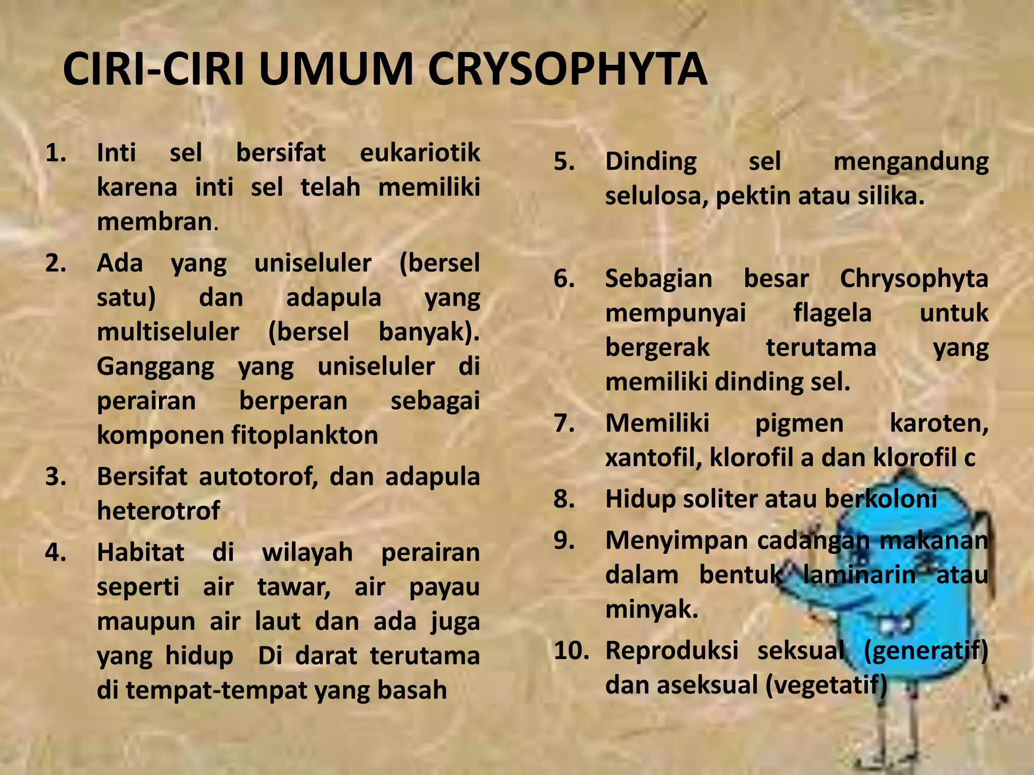 Ppt crysophyta kel.4 (bio protista) | PPT