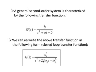 IMPULSE RESPONSE OF SECOND ORDER SYSTEM | PPTX
