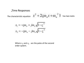 IMPULSE RESPONSE OF SECOND ORDER SYSTEM | PPTX
