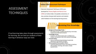 How to Assess Students in Virtual Environment? | PPT