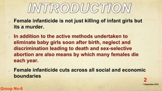 FEMALE INFANTICIDE | PPT