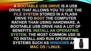 PPT CSS BOOTABLE DLL-DEMO.pptx | Operating Systems | Computer Software and Applications