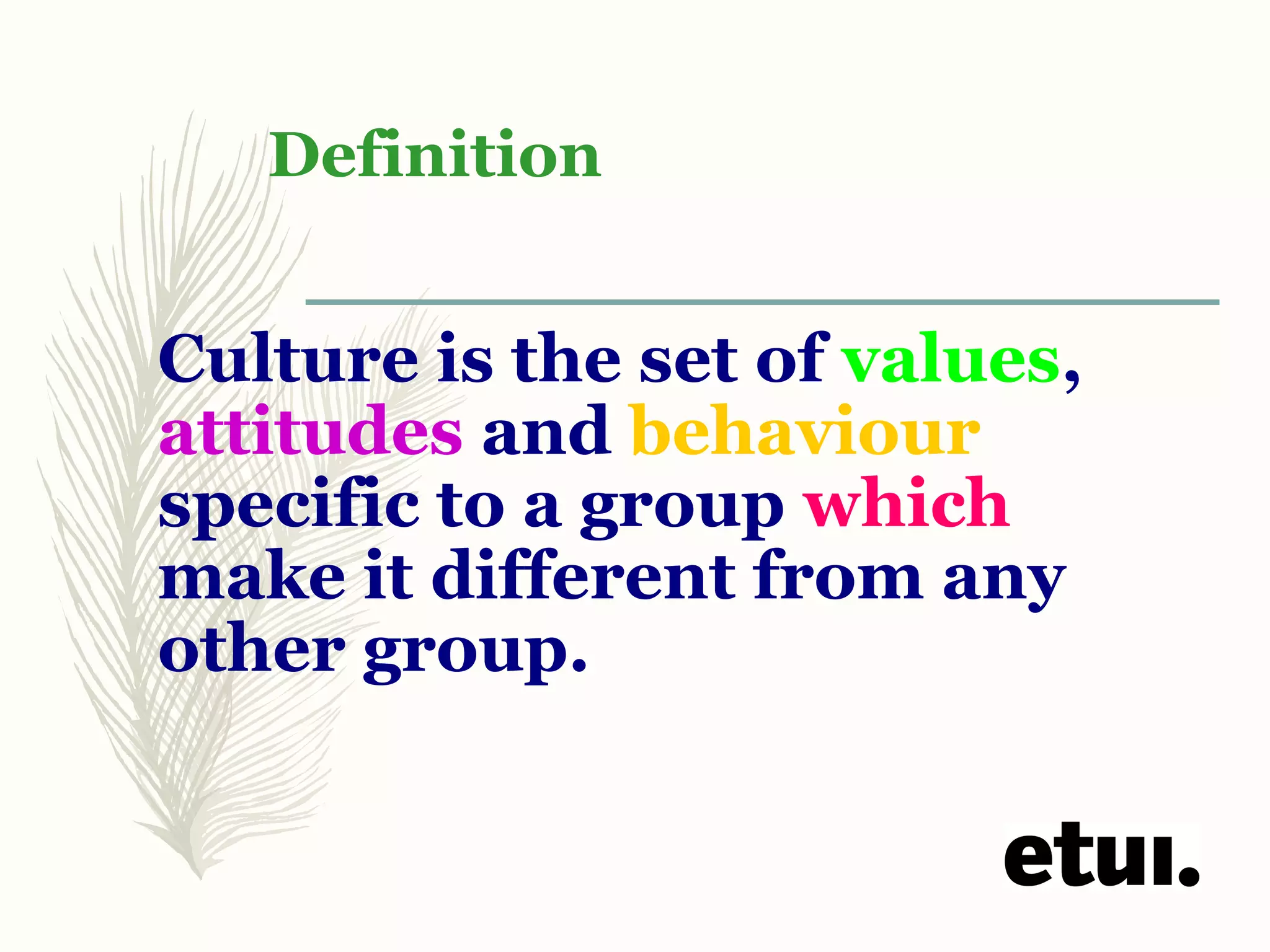 Components of culture in communication | PPT