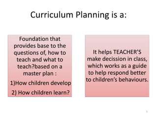 Ppt curriculum planning | PDF