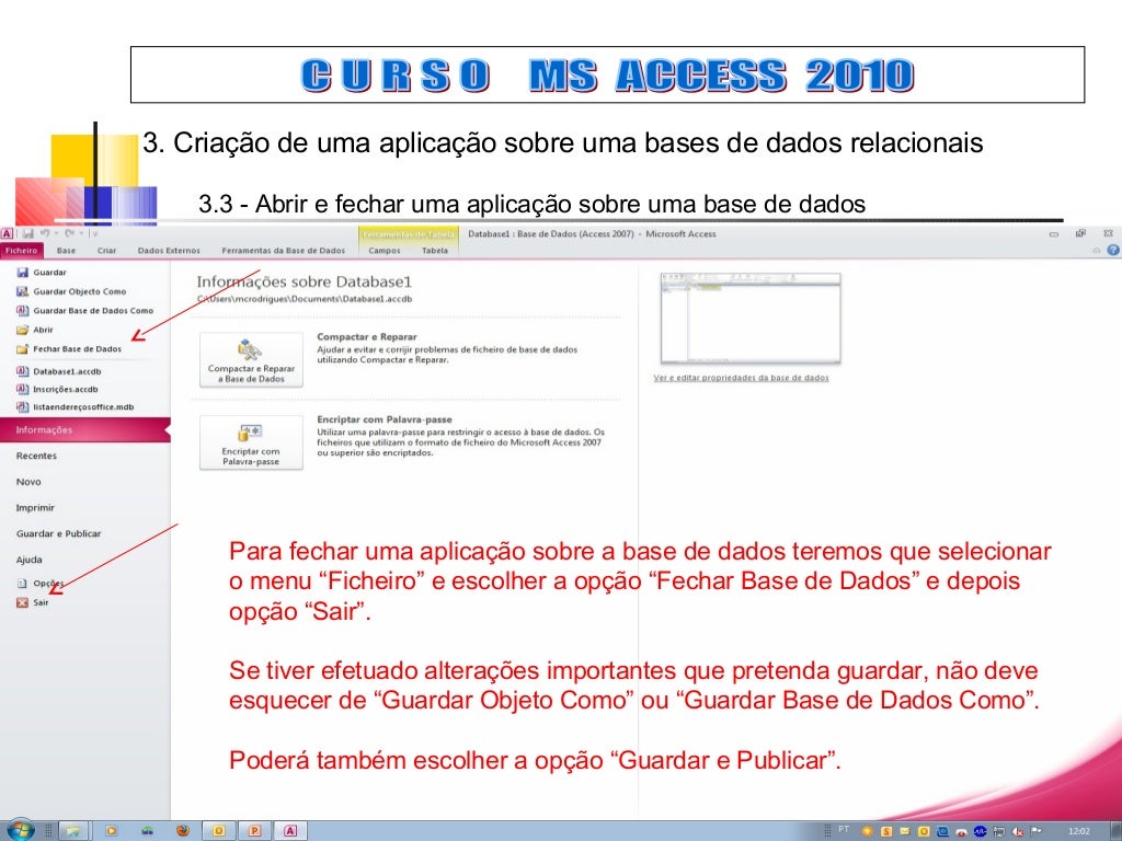 Ppt curso access 2010