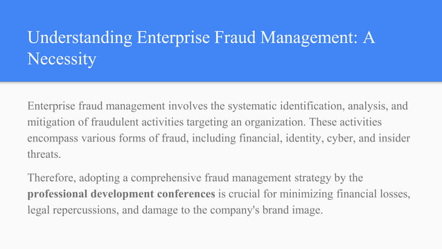 Enterprise Fraud Prevention & Scam Detection Tips By CXO 2.0 Conference ...