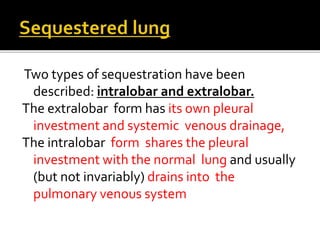 Ppt cyst lung | PPTX