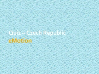 Czech Republic Quiz | PPT