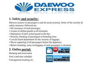 Ppt daewoo express pakistan by Abdulrehman | PPT