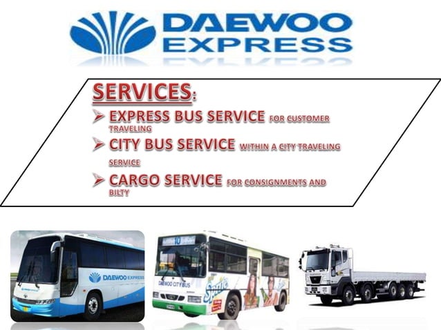 Ppt daewoo express pakistan by Abdulrehman | PPT