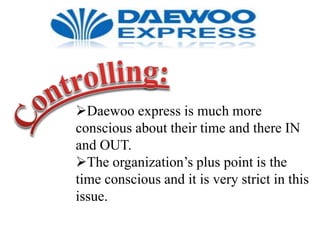 Ppt daewoo express pakistan by Abdulrehman | PPTX