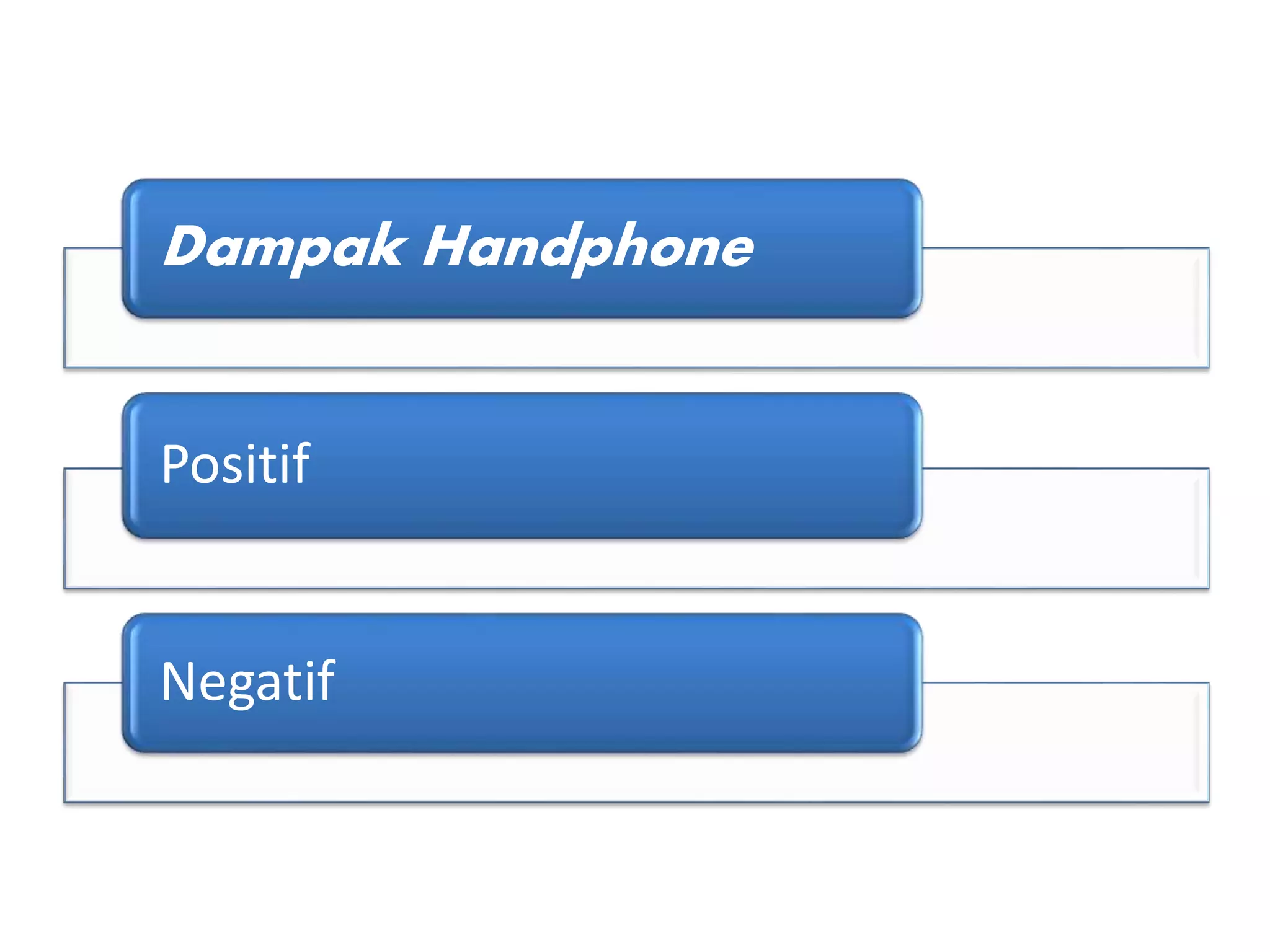 Ppt dampak handphone | PPTX