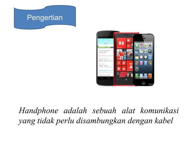 Ppt dampak handphone | PPTX