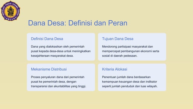 PPT DANA DESAKEBIJAKAN PENERAPAN DANA DESA-1.pptx