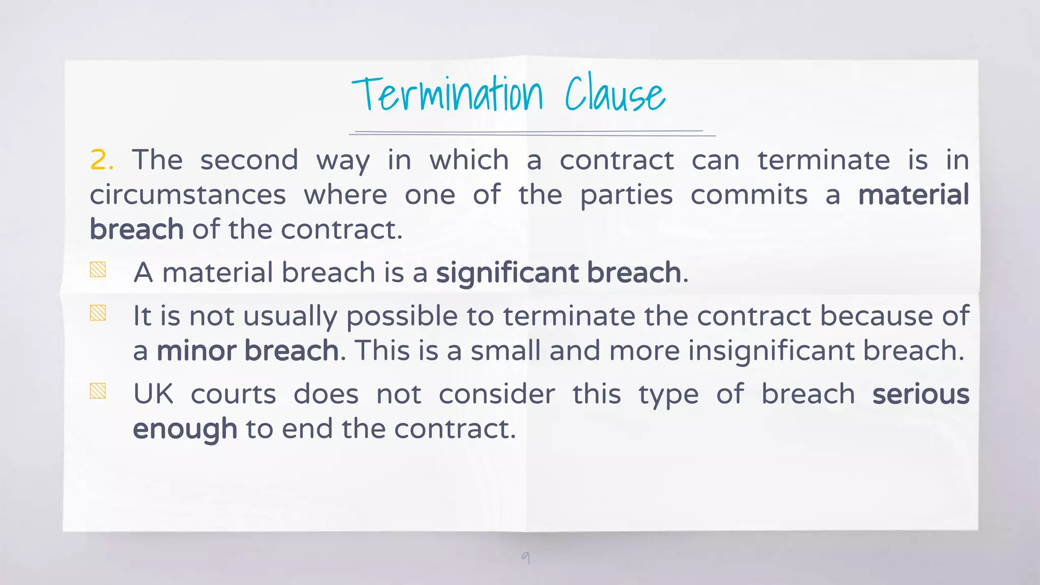 Contract clauses- by Dra Daniela Zabala | PPT