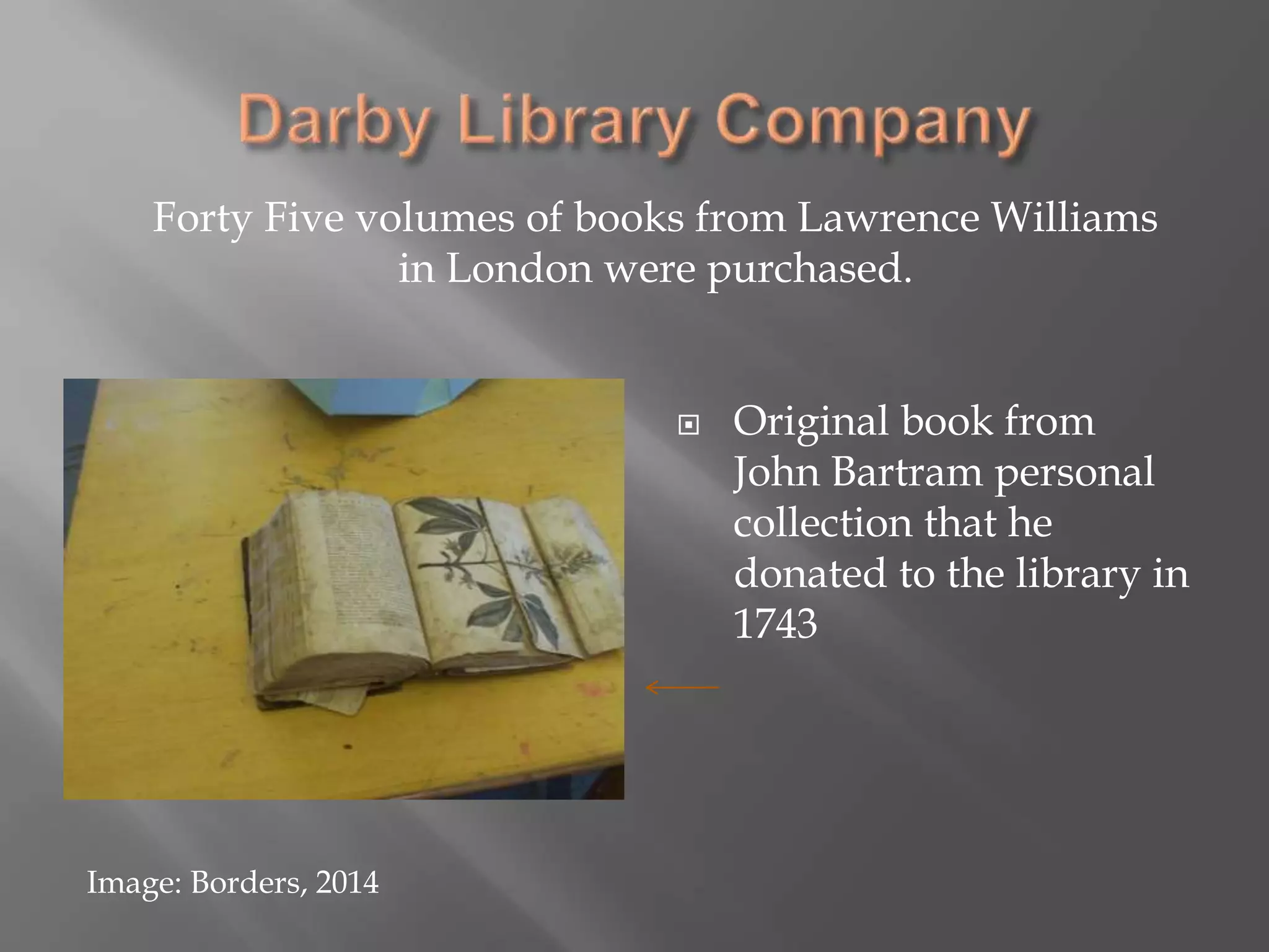Darby Free Library | PPTX